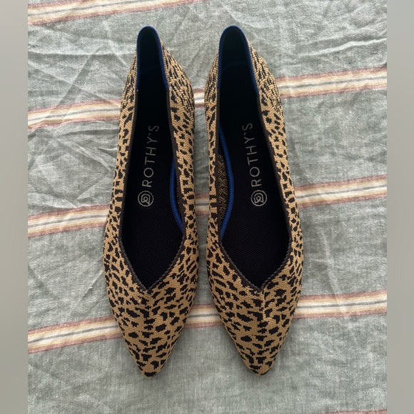 Rothy's | Shoes | Rothys Leopard Print Flats | Poshmark